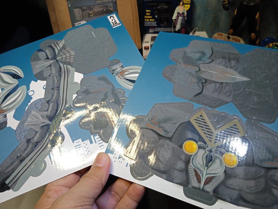 Ultraman kaiju paper craft toy, Hobbies & Toys, Stationary & Craft, Art ...