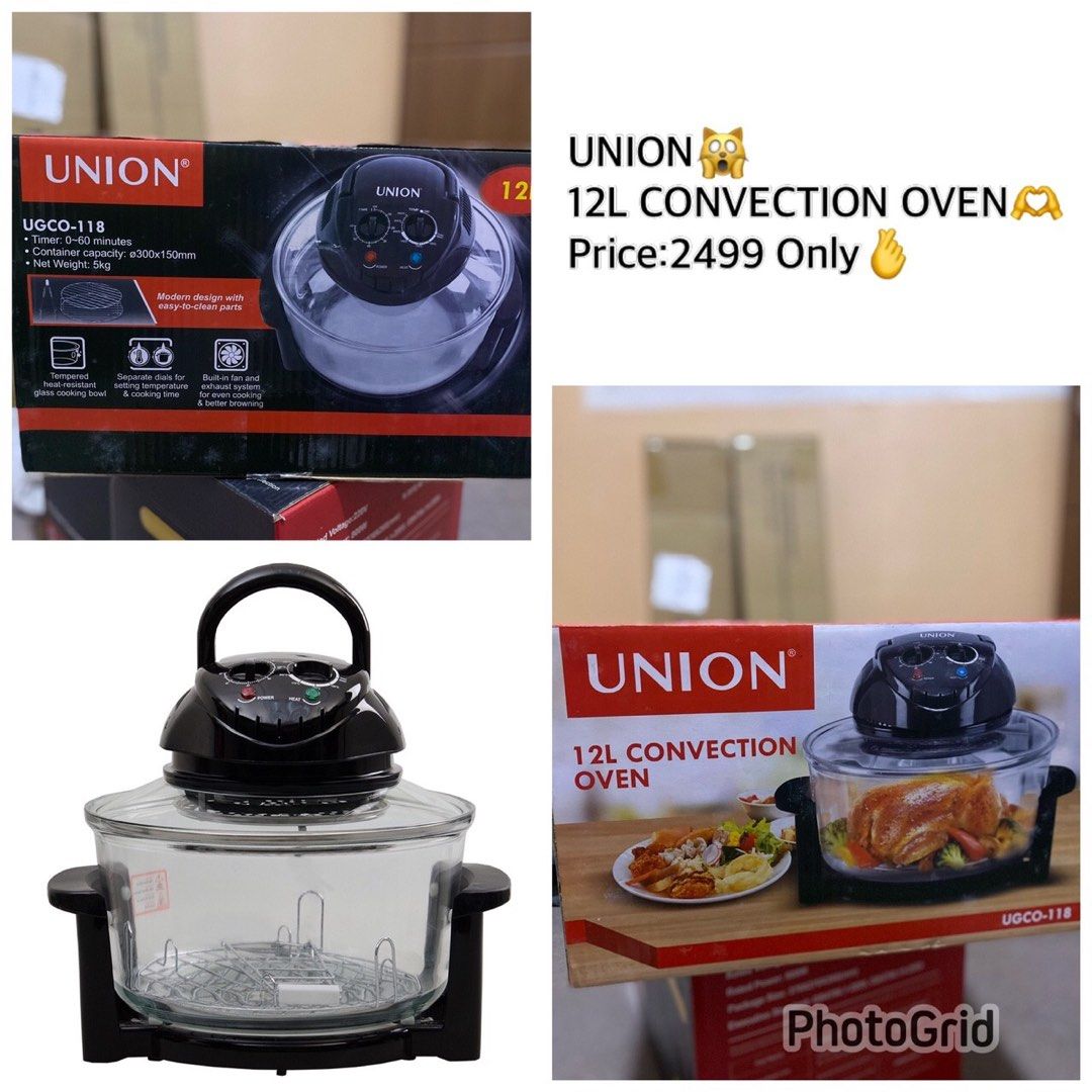 Union 12L Convection Oven, TV & Home Appliances, Kitchen Appliances ...