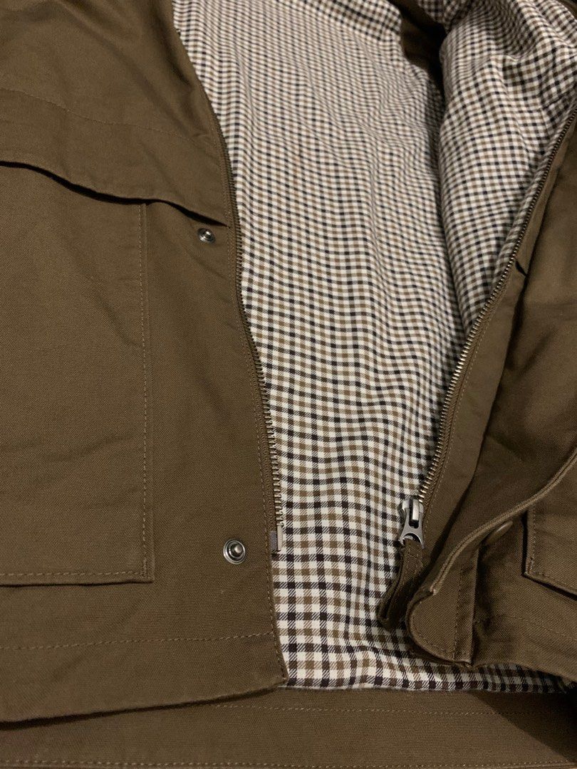 Uniqlo utility short blouson jacket, Men's Fashion, Coats, Jackets and ...