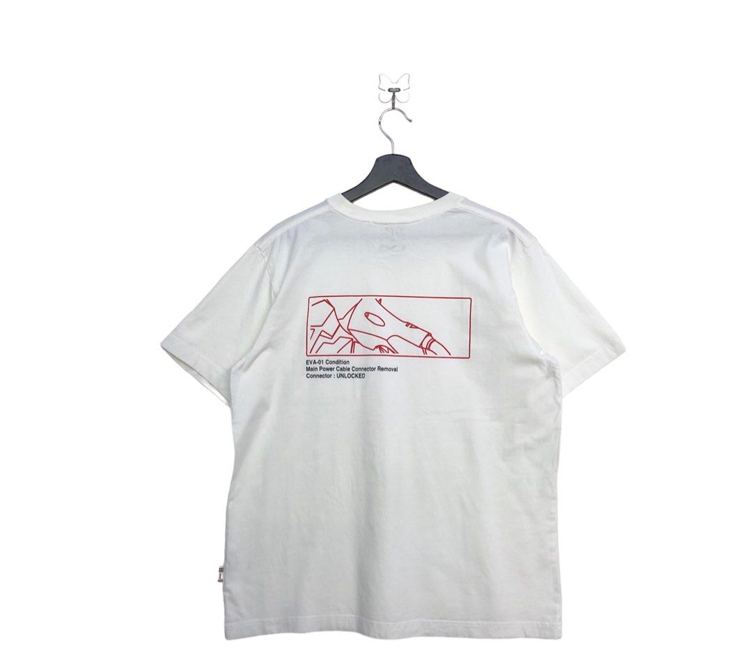 Uniqlo X Evangelion Tshirt, Men's Fashion, Tops & Sets, Tshirts & Polo ...