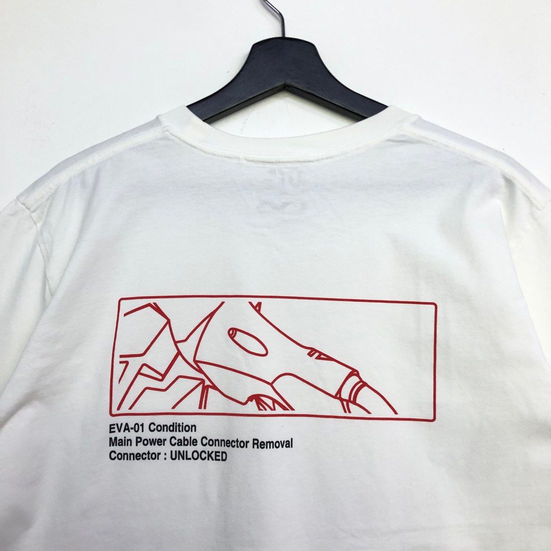 Uniqlo X Evangelion Tshirt, Men's Fashion, Tops & Sets, Tshirts & Polo ...