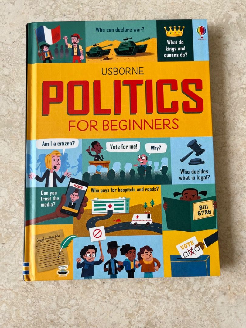 Usborne politics for beginner, Hobbies & Toys, Books & Magazines ...