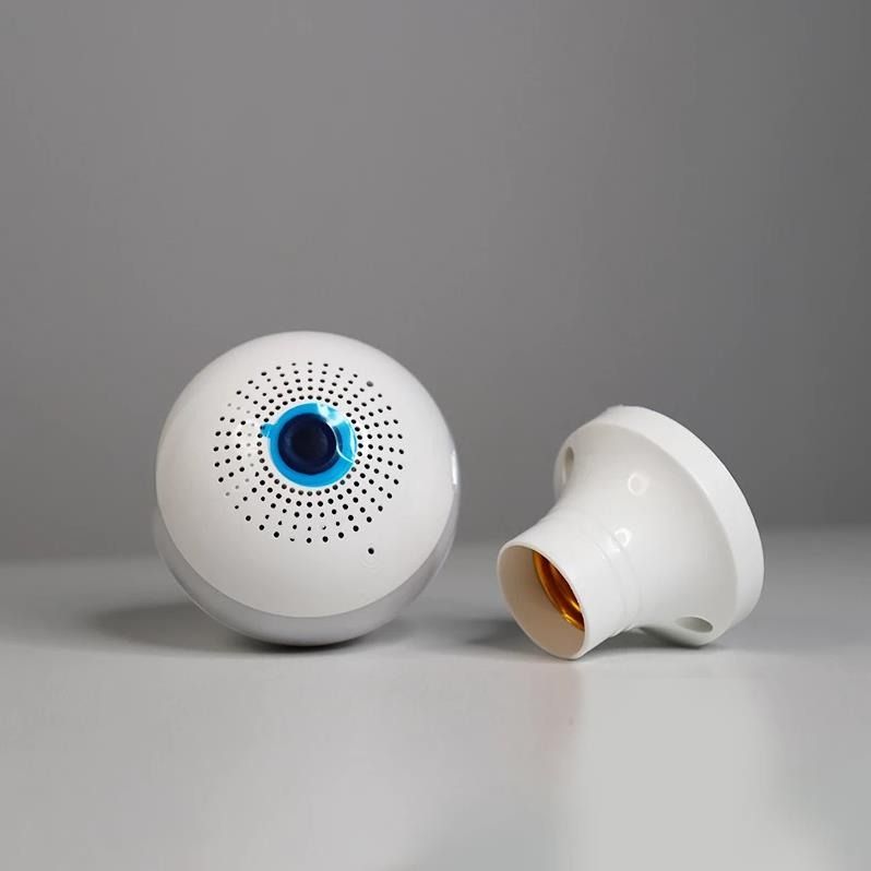 V380 V13 CCTV Camera HD 360 Degree Fish Eye Spy Night Vision Bulb ...