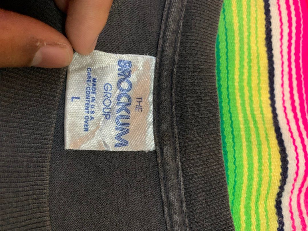 Vintage 1991 Slayer Clash Of Titans Brockum tag 90s, Men's Fashion ...