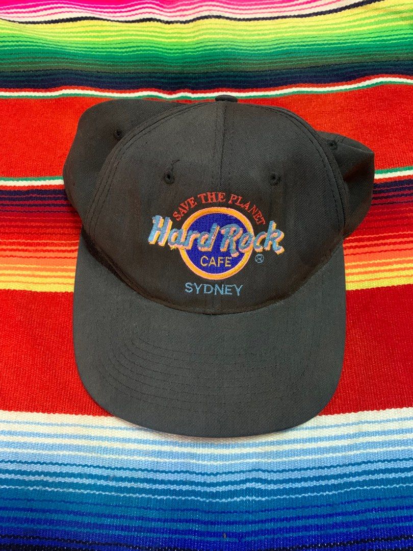 Vintage Cap Hard Rock Cafe, Men's Fashion, Watches & Accessories, Cap ...
