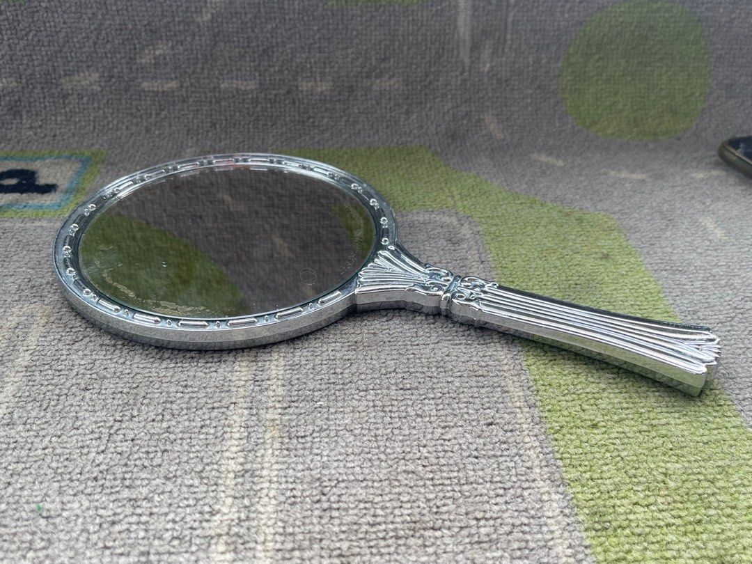 Vintage vanity face mirror made of brass copper imported from Japan ...