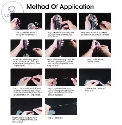 Vocoal Electric Fish Knot Assist Tool Fast Electric Knotter Sea Fishing ...