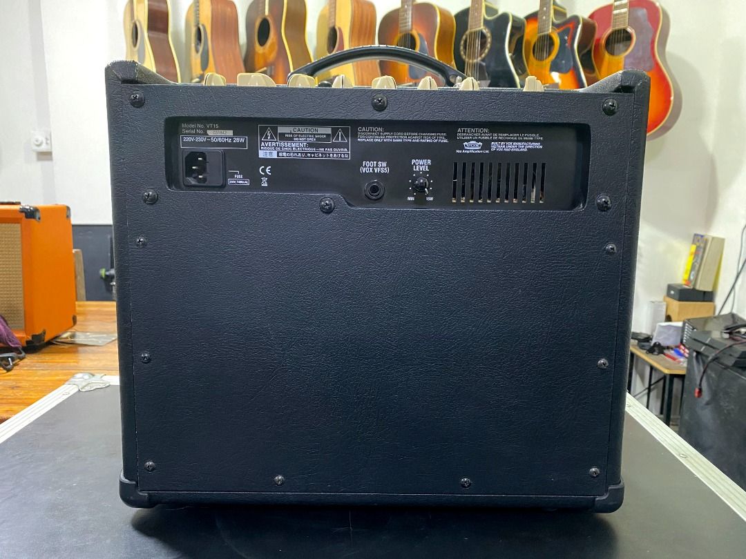 VOX VT15 Combo Guitar Amp, Hobbies & Toys, Music & Media, Musical ...