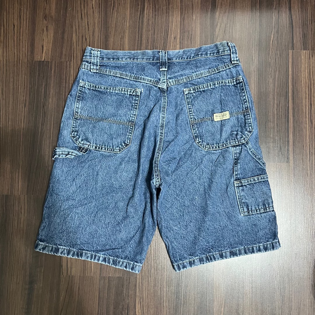 w32 wrangler jorts blokecore carpenter, Men's Fashion, Bottoms, Shorts ...