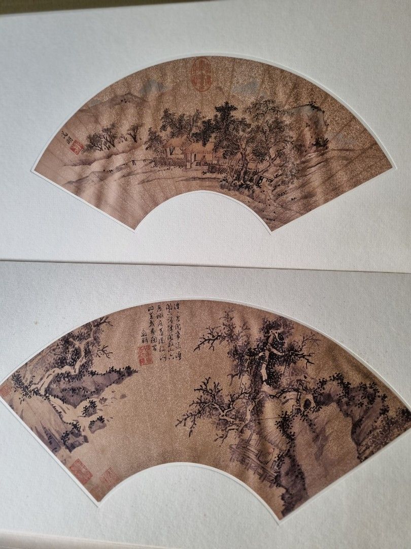 Wen Cheng-ming Collection of Fan Paintings, Hobbies & Toys, Memorabilia ...
