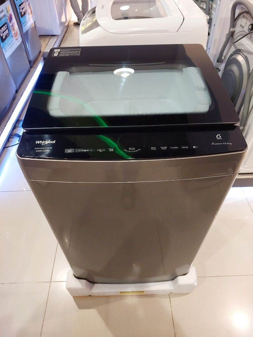 Whirlpool top load fully automatic washing direct drive inverter, TV ...