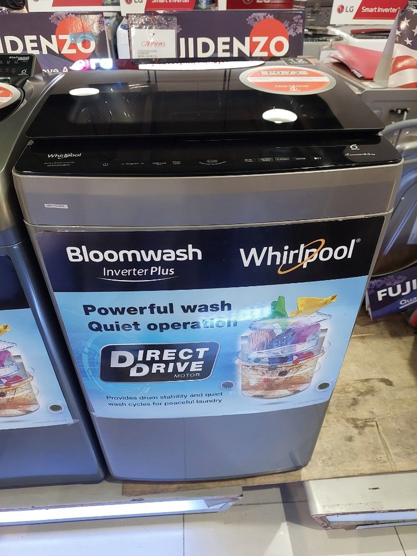 Whirlpool top load fully automatic washing direct drive inverter, TV ...