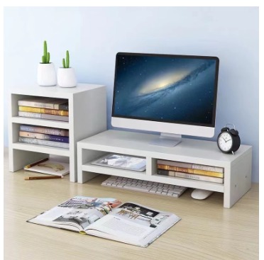 Wooden Laptop Riser Monitor Stand Riser Computer Stand Screen Increased ...