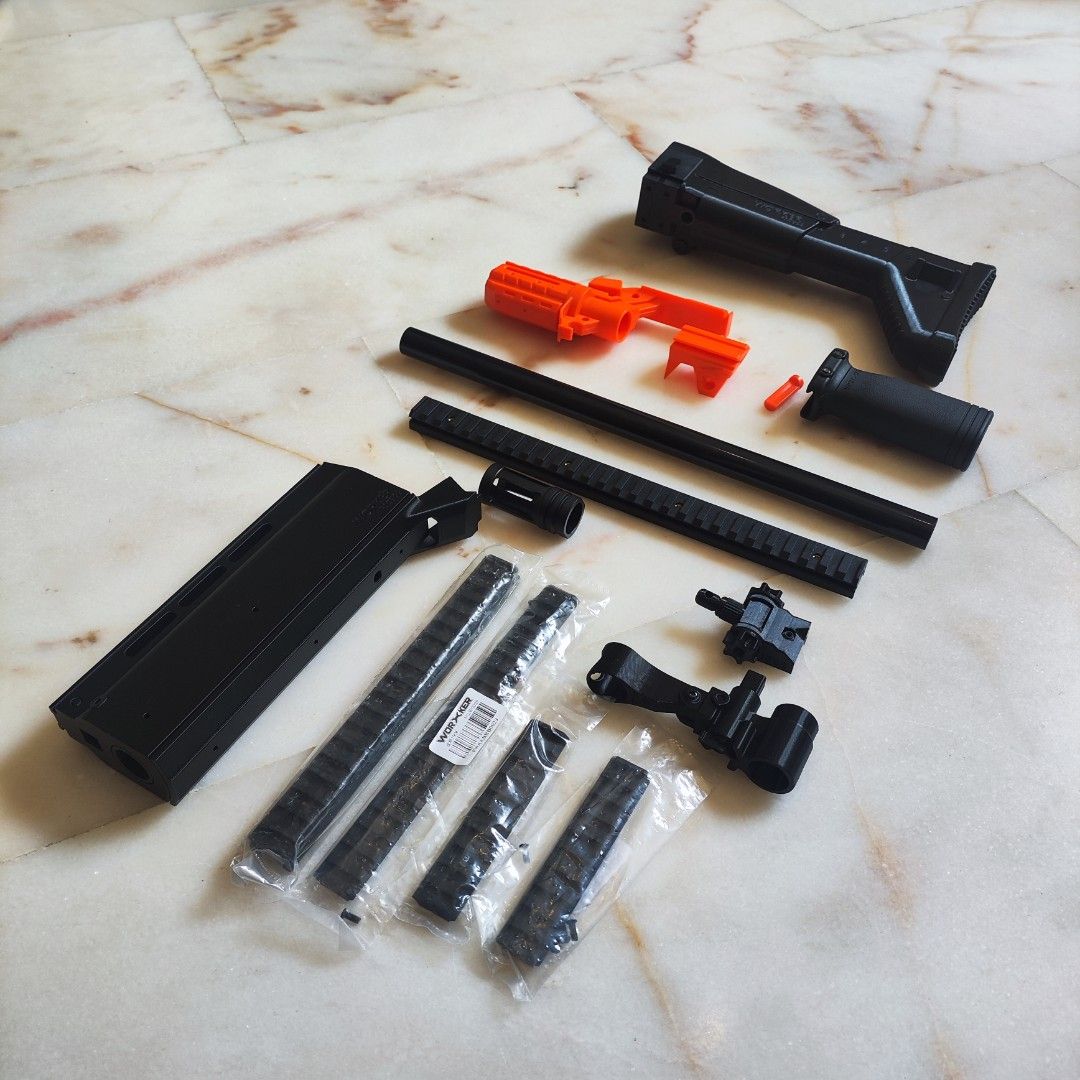 Worker Scar Conversion Kit For Nerf Stryfe, Hobbies & Toys, Toys ...