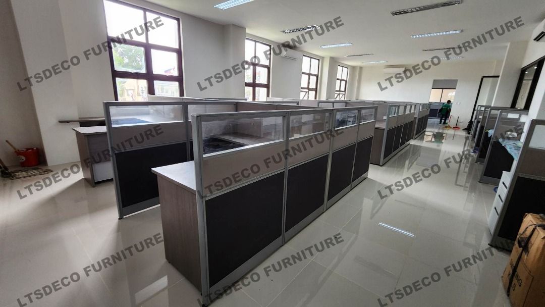 WORKSTATION TABLE OFFICE PARTITION FURNITURE - BPO CALL CENTER DESK ...