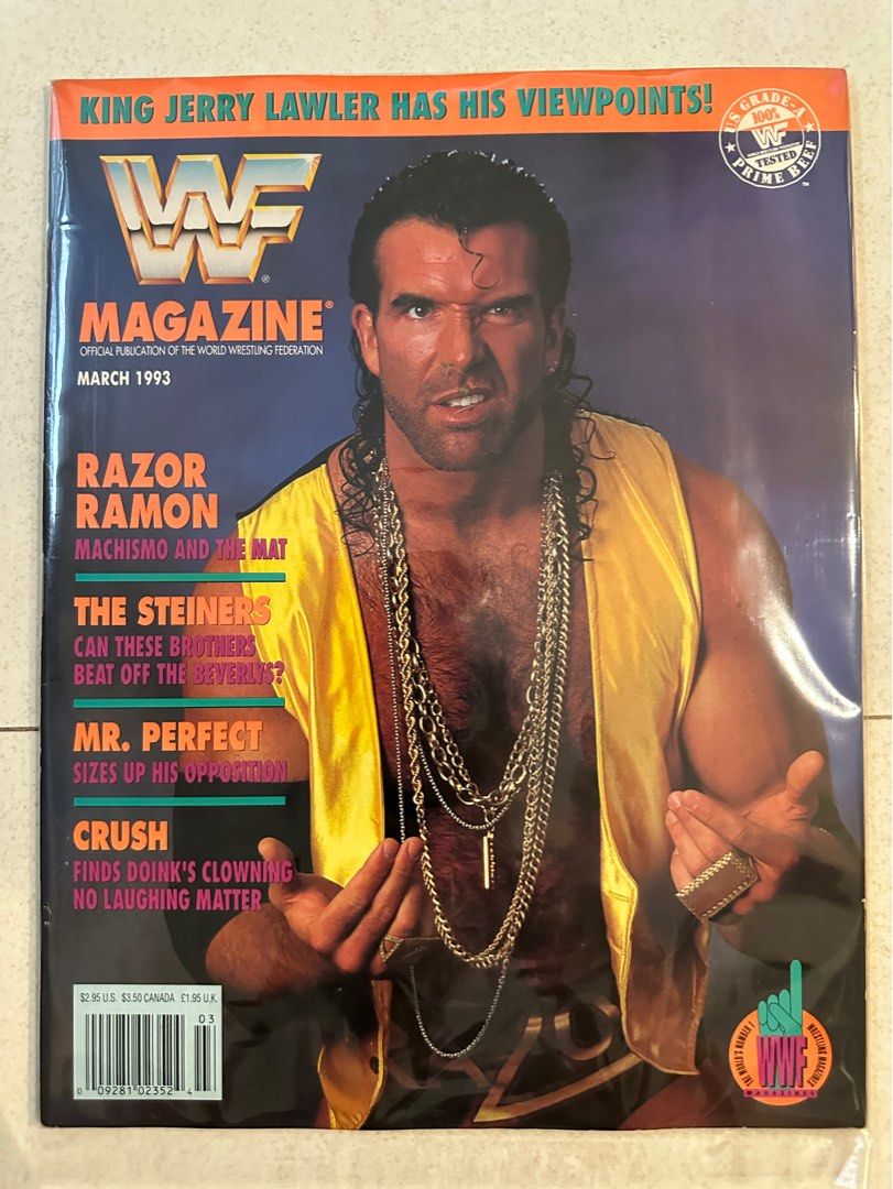 WWE Magazine March 1993, Hobbies & Toys, Books & Magazines, Magazines ...
