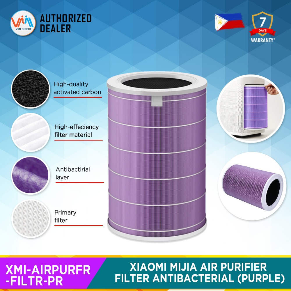 Xiaomi Air Purifier Anti-Bacterial Filter (Purple) Element 2/3/4/2S/PRO VMI Direct, TV & Home ...