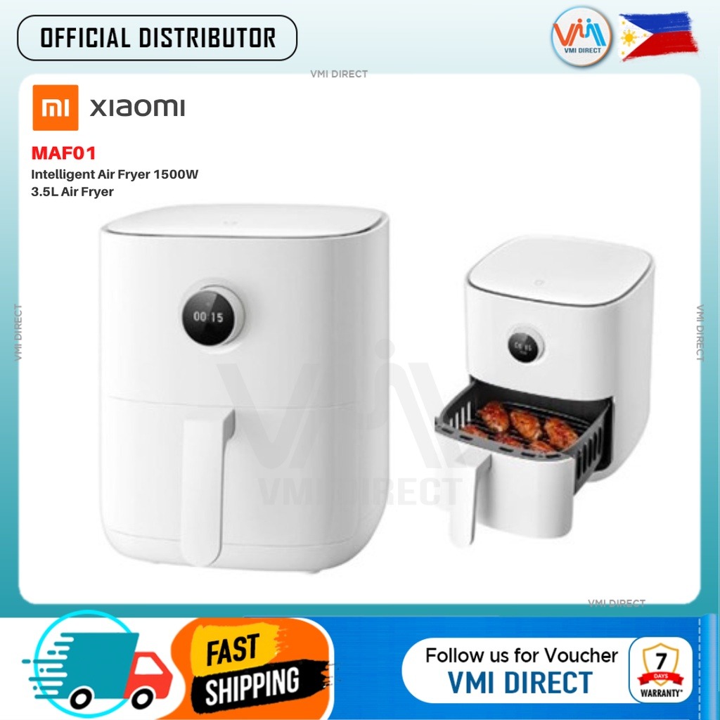 XIAOMI Mijia MAF01 Intelligent Air Fryer 1500W 3.5L For Baking Roasting ...