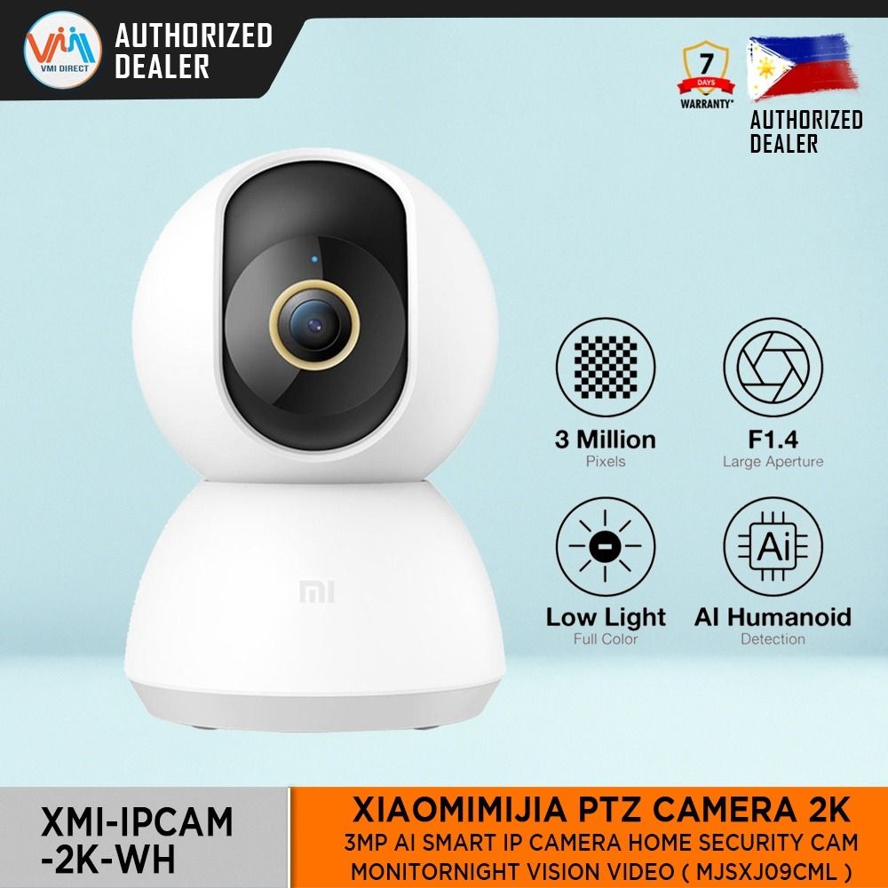 Xiaomi Mijia Smart Home IP Camera 2K PTZ Cctv Camera Suitable Wireless ...