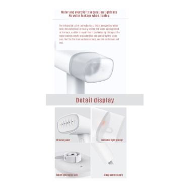 Xiaomi Zajia Handheld Steamer Iron Handheld Garment Steam Travel Steam Iron Home Steam Iron GT ...