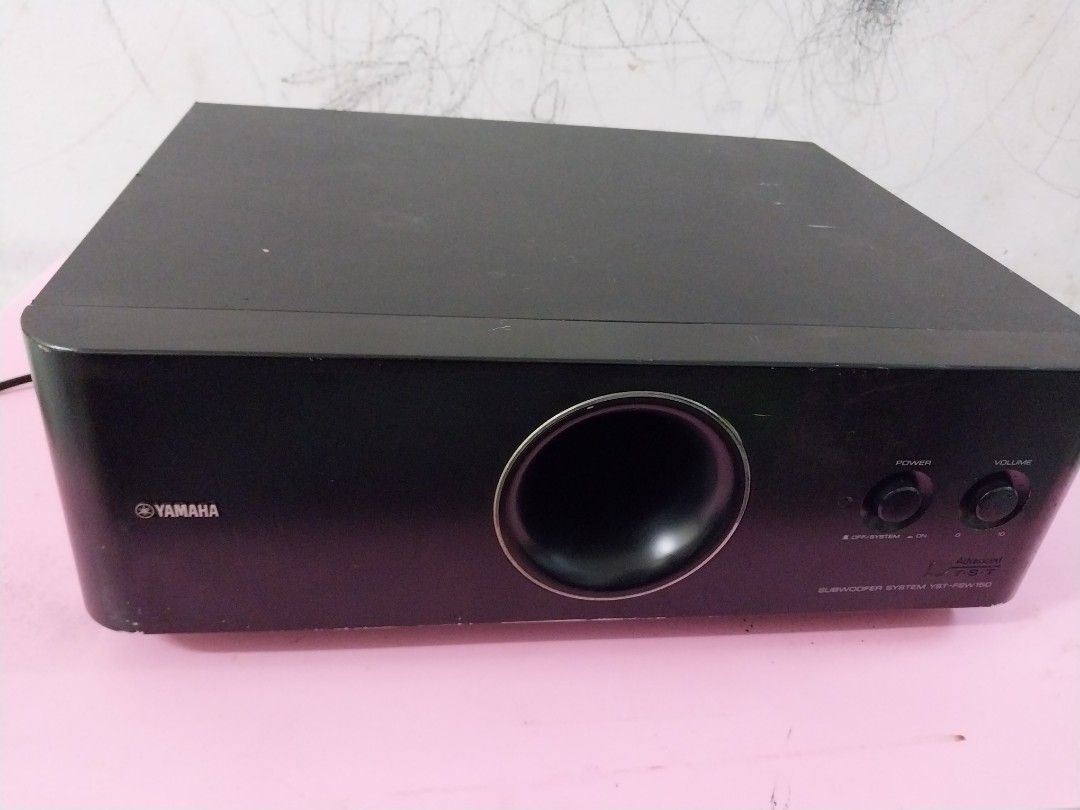 Yamaha Subwoofer YST-FSW150, Audio, Soundbars, Speakers & Amplifiers on ...