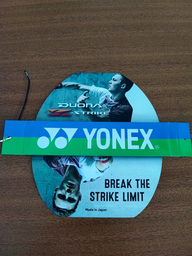 Yonex duora z strike paper cover for racket, Sports Equipment, Sports ...