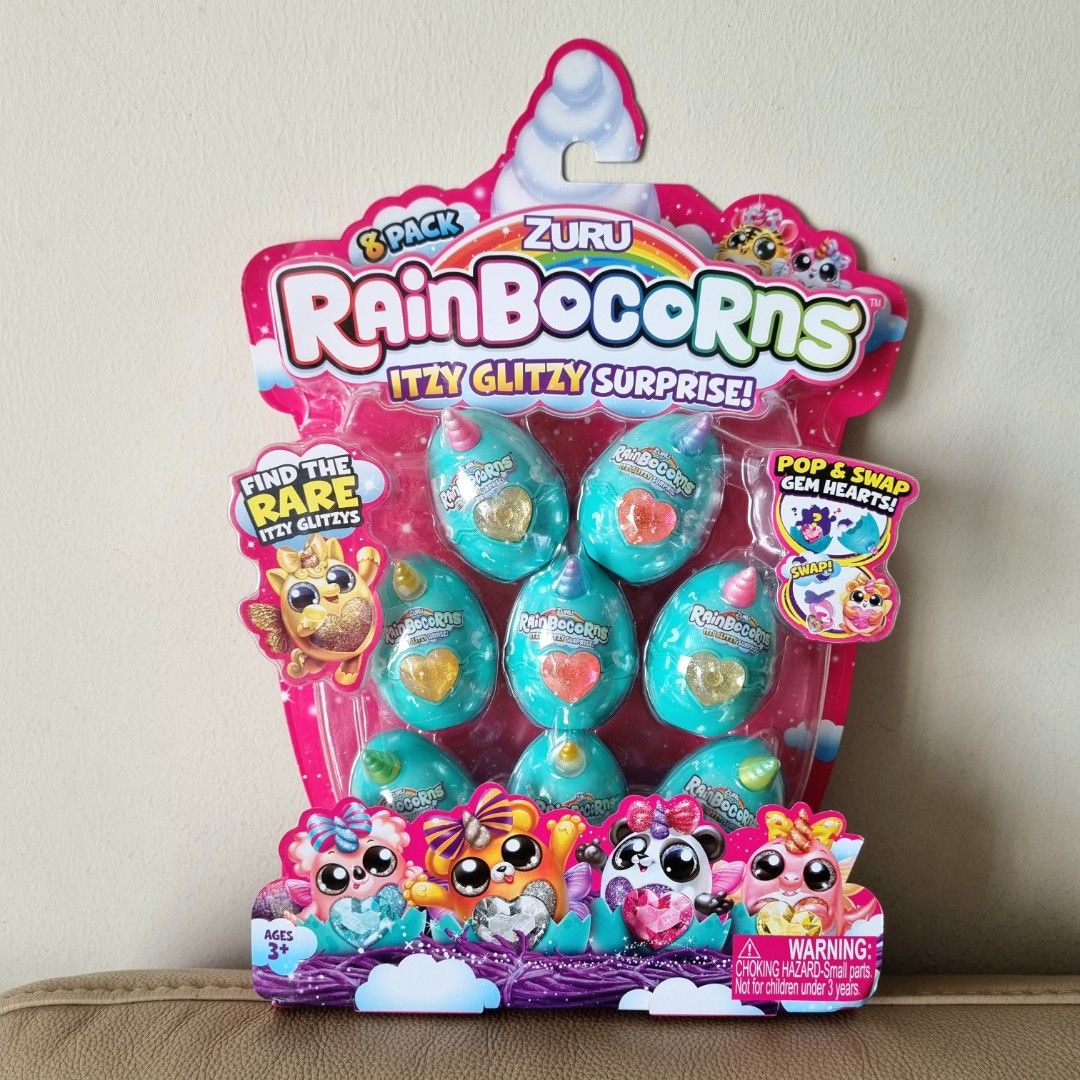Zuru Rainbocorns Itzy Glitzy Surprise 8 Pack, Hobbies & Toys, Toys ...