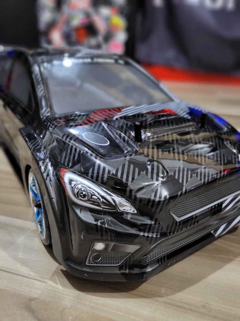 1/10 Scale Factory specs Subaru STI HSP Brushless system Rc hobby Grade ...