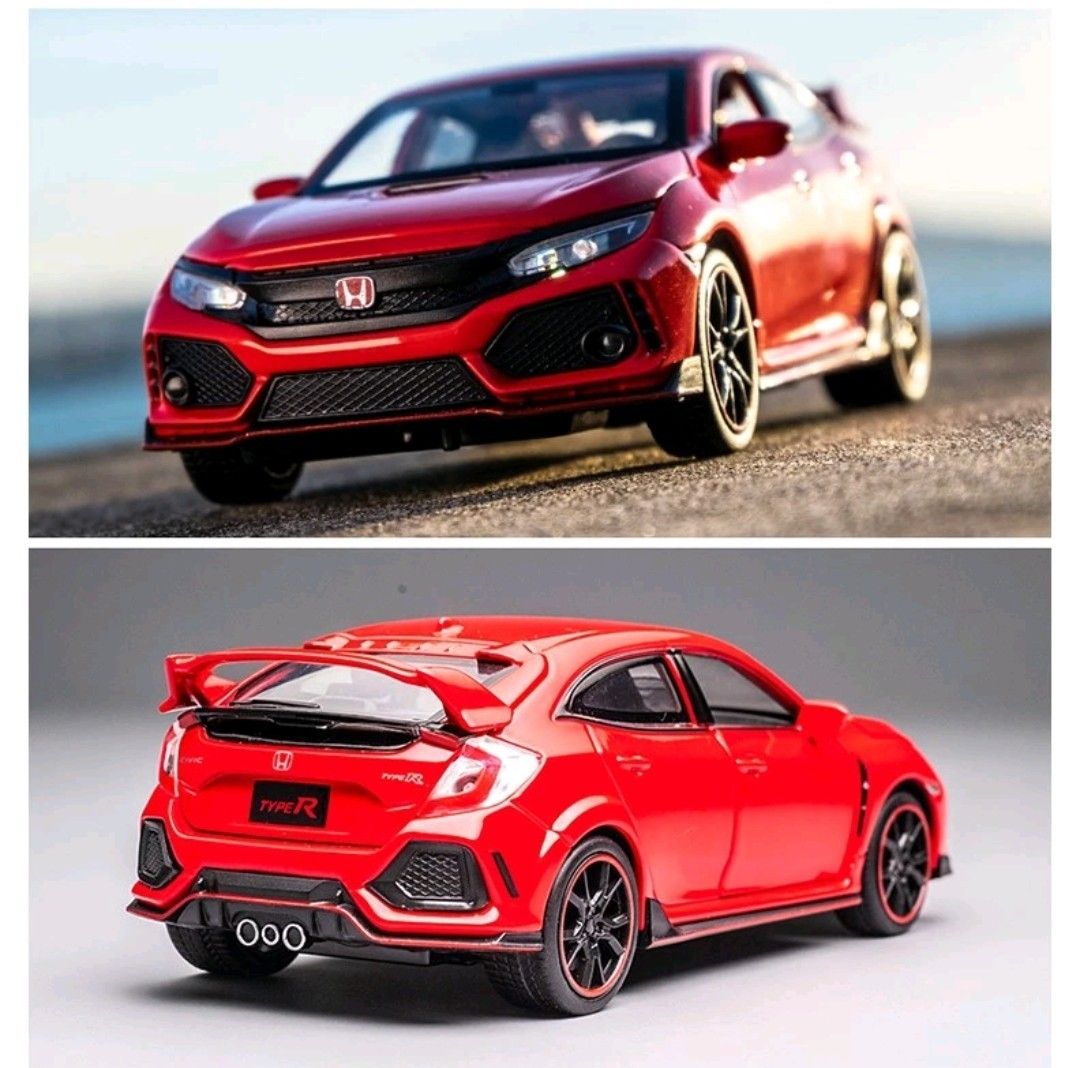 1:32 Honda Civic Type R Diecast Model (FK8), Hobbies & Toys, Toys ...