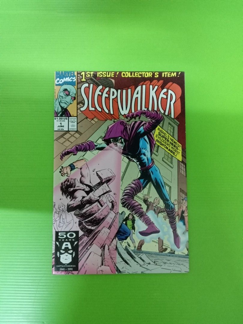 1st app Sleepwalker ! Sleepwalker #1 ( Bret Blevins - Cover Art ...