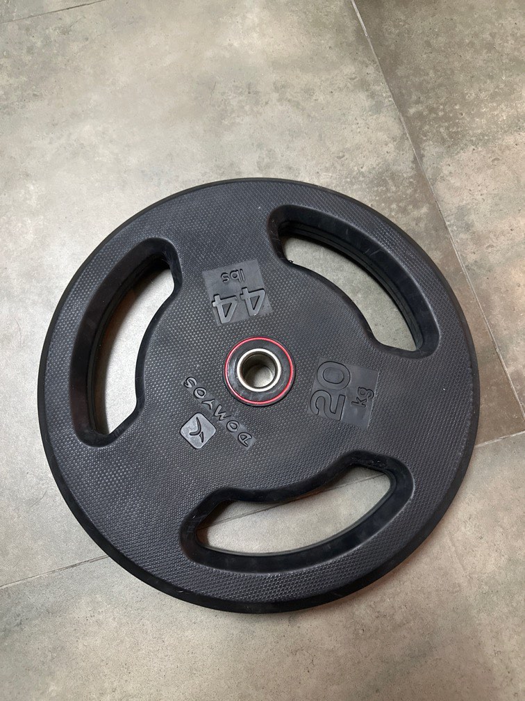 Home Gym weight plate dumbbell - 20kg , Sports Equipment, Exercise ...