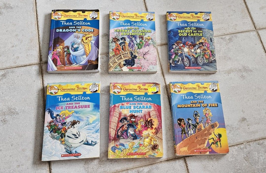 (2nd hand) Geronimo Stilton (Thea Stilton) series story book children ...