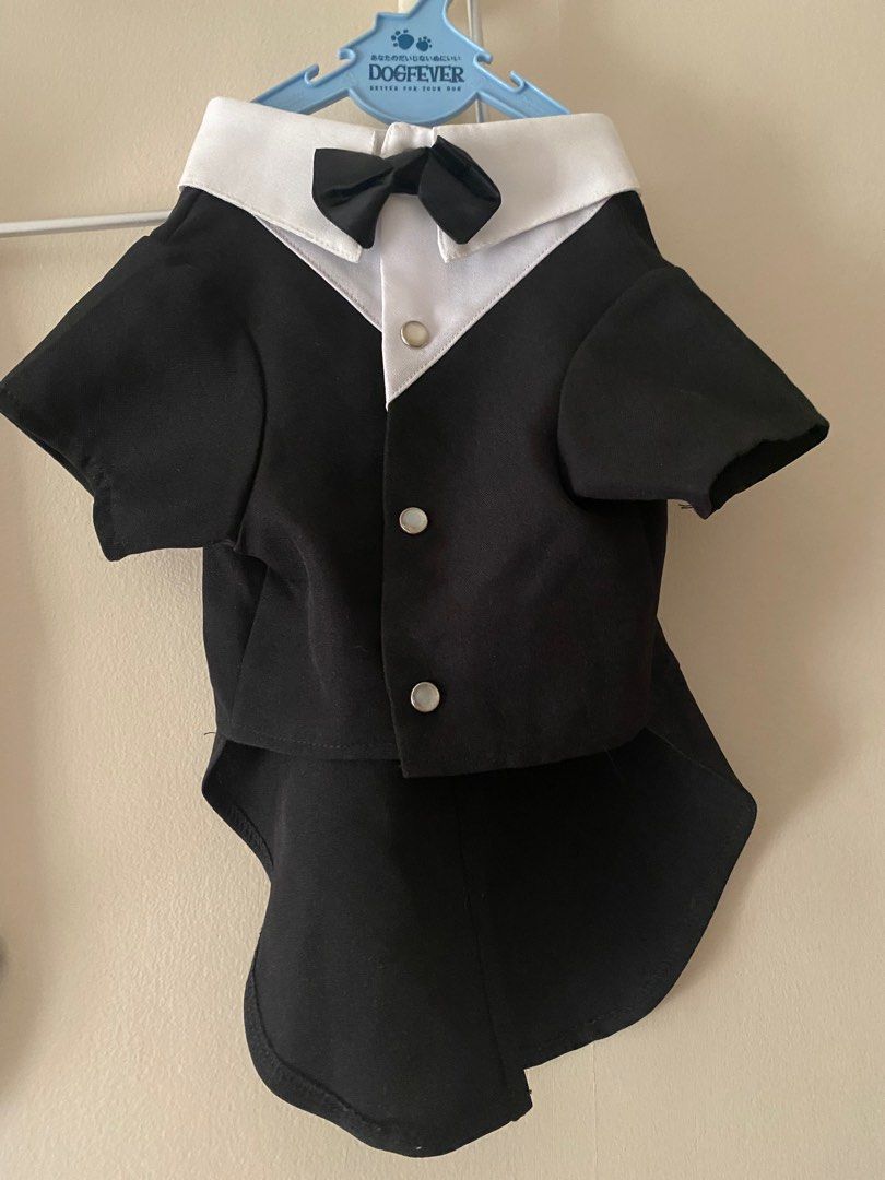 3 Dog Tuxedo for small breeds less than 5 kgs, Pet Supplies, Homes ...