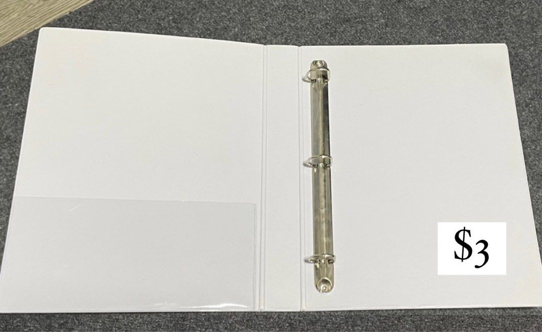 3 ring binder popular white photocard kpop pokemon, Hobbies & Toys ...