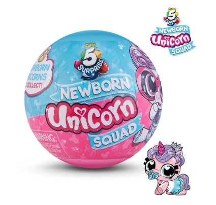 5 Surprise Unicorn Squad Series 4 Newborn Unicorn - Mystery Collectible ...