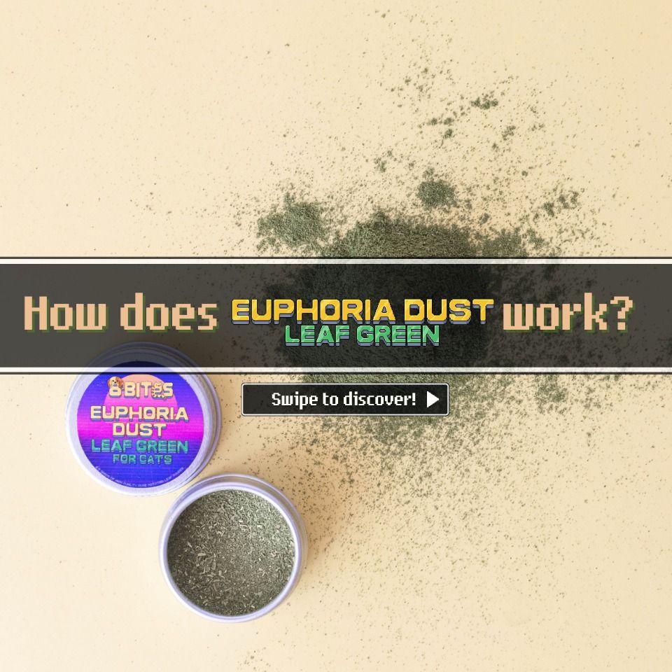 8BitesPH Euphoria Dust Leaf Green All Natural Organic Matatabi Powder ...