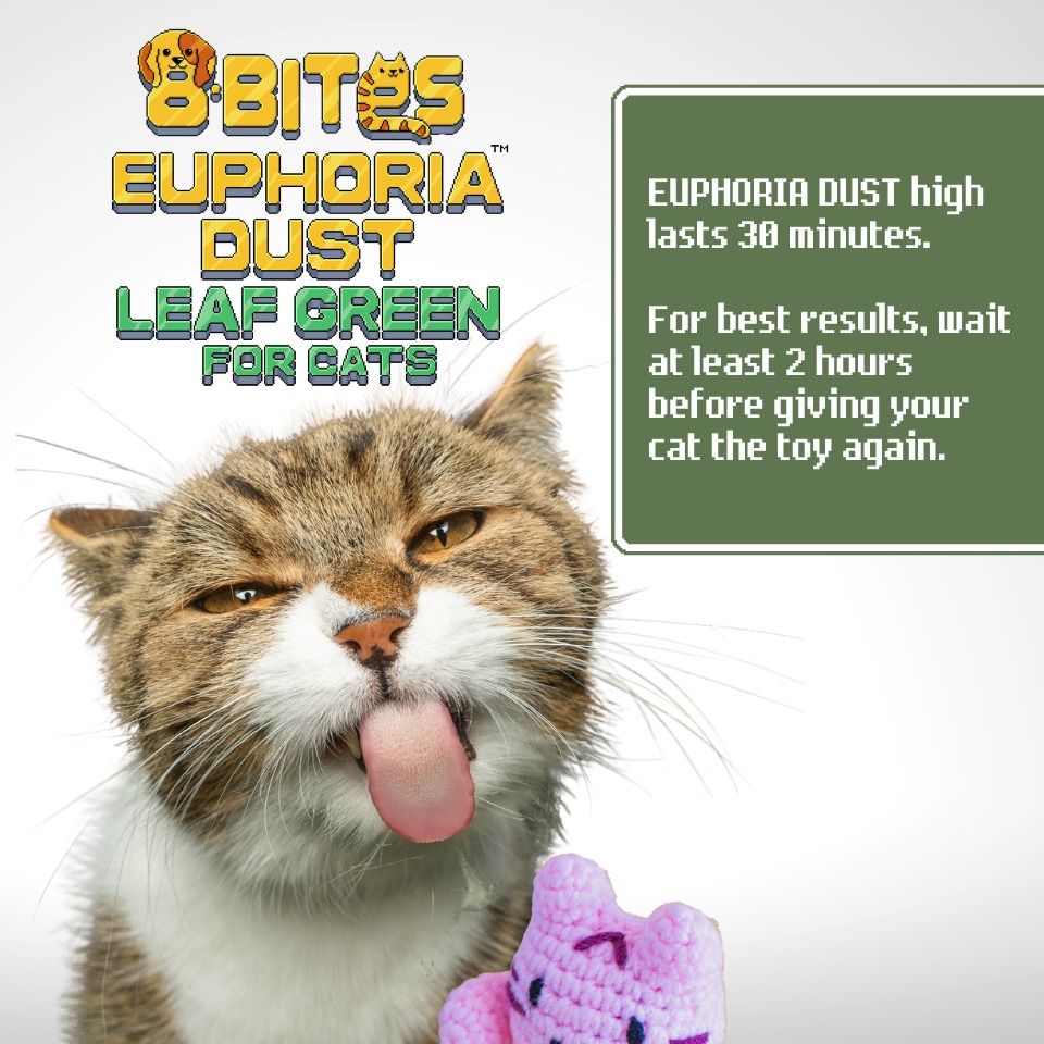 8BitesPH Euphoria Dust Leaf Green All Natural Organic Matatabi Powder ...