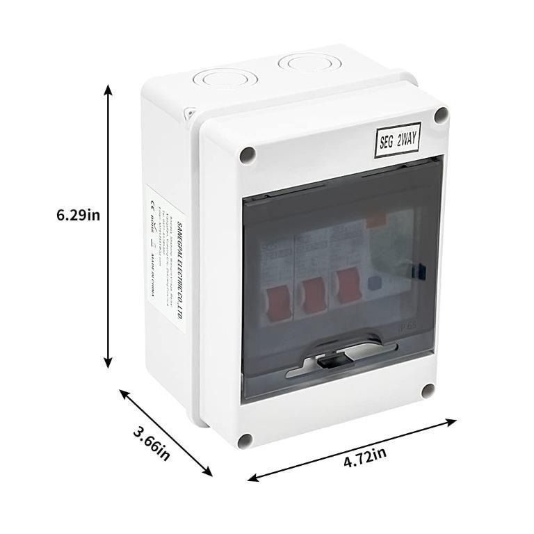 (95) 2 Way Consumer Unit Circuit Breaker Panel Mini Leakage Circuit ...