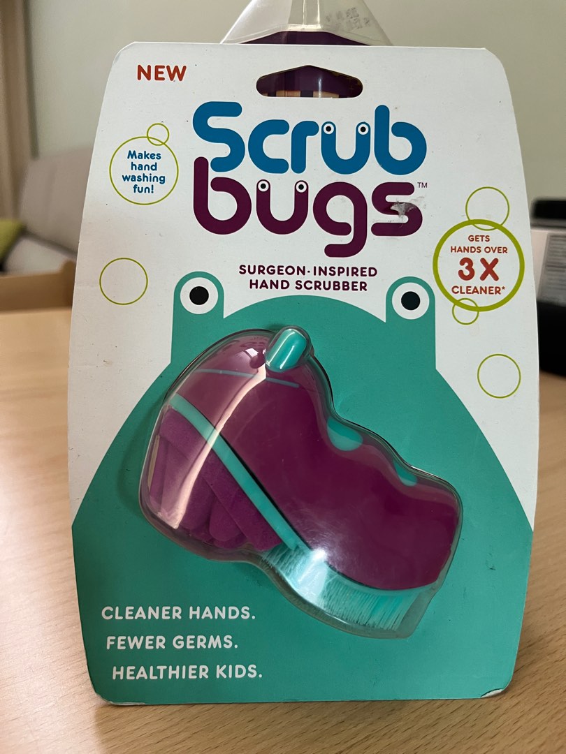 美國scrub bugs洗手蟲_紫色, 香水、美妝、保養, 個人清潔保養在旋轉拍賣