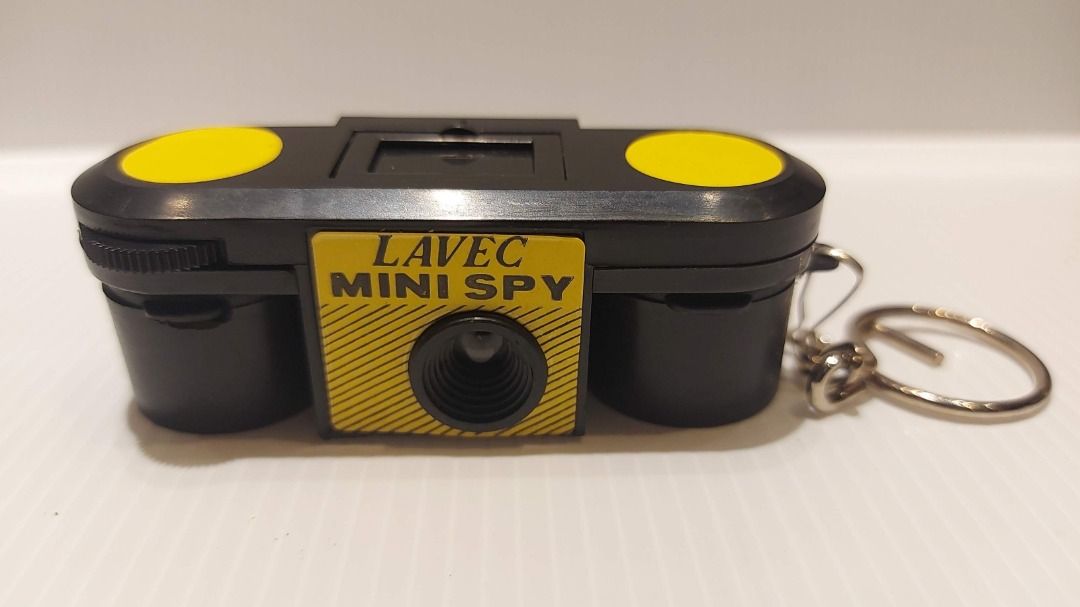 古董相機 老相機 LAVEC MINI SPY VR7 110 相機 鑰匙圈, 哩哩扣扣, 其他在旋轉拍賣