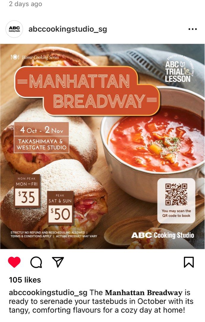 ABC cooking studio trial class, Food & Drinks, Other Food & Drinks on ...