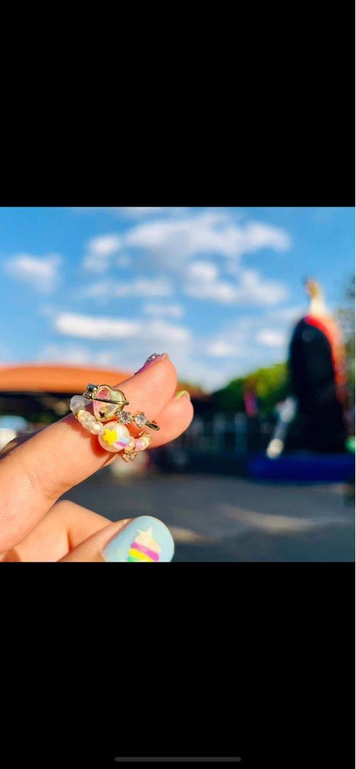 acubi y2k ulzzang heart ring, Women's Fashion, Jewelry & Organisers ...