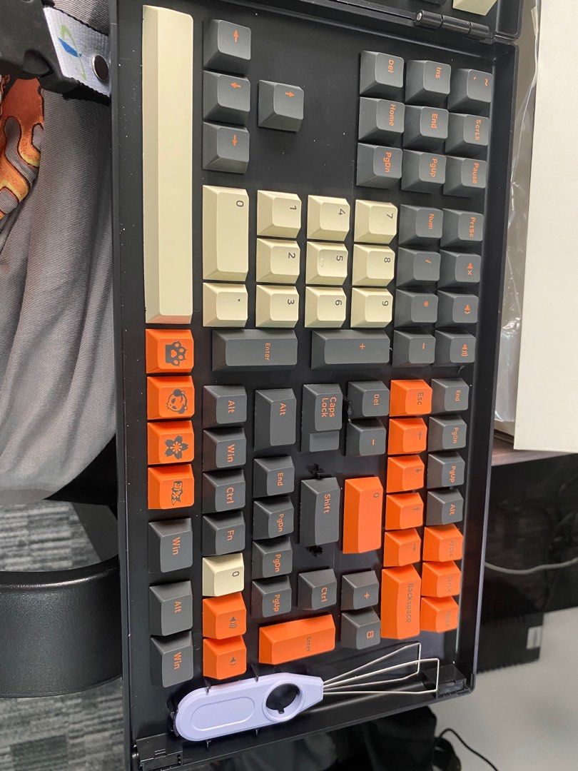 Akko carbon keycap, Computers & Tech, Parts & Accessories, Computer ...