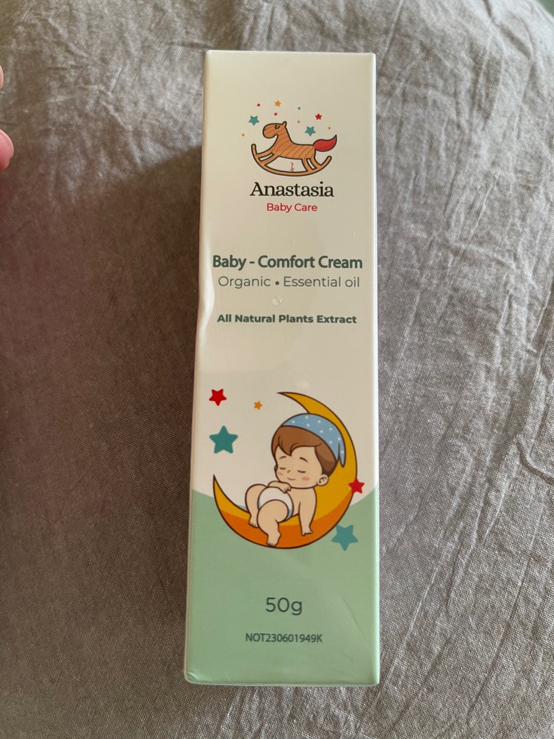 Anastasia Baby Comfort Cream Organic Essential Oil, Babies & Kids, Bathing & Changing, Baby ...