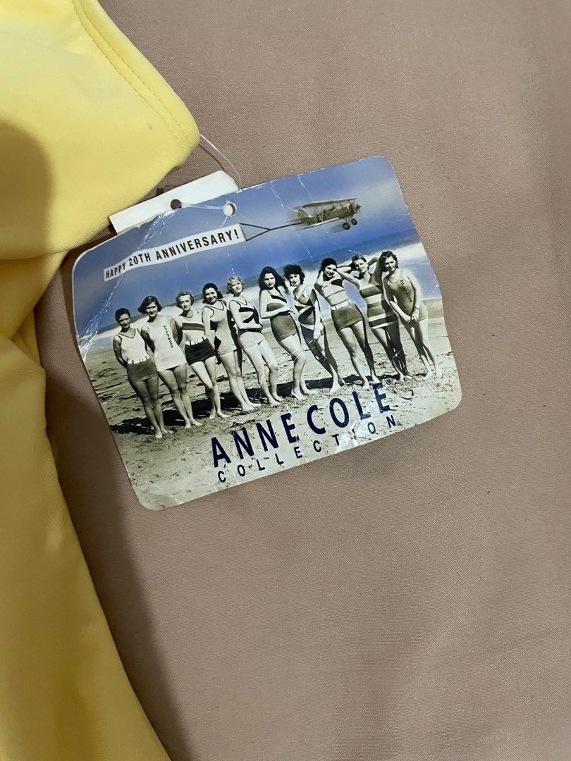 ANNE COLE ONE PIECE SWIMSUIT, Women's Fashion, Swimwear, Bikinis ...