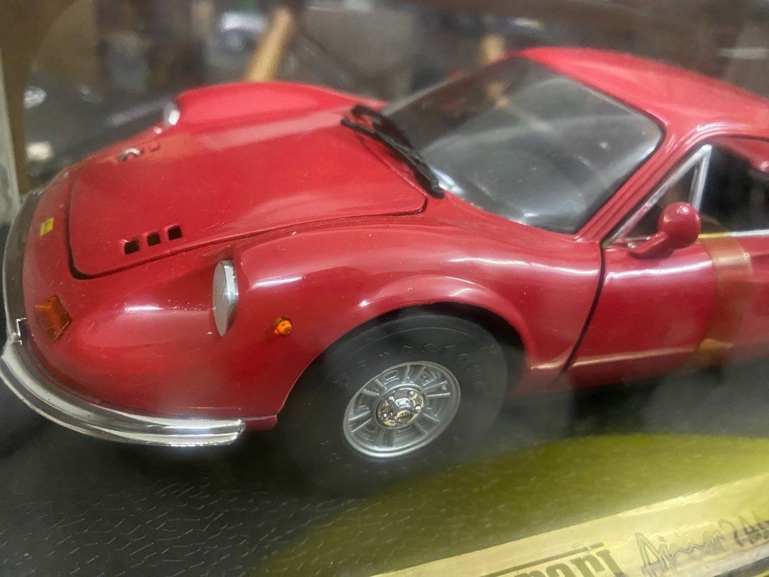 Anson Ferrari Dino 246 GT 1969 - Red (1:18 scale), Hobbies & Toys, Toys ...