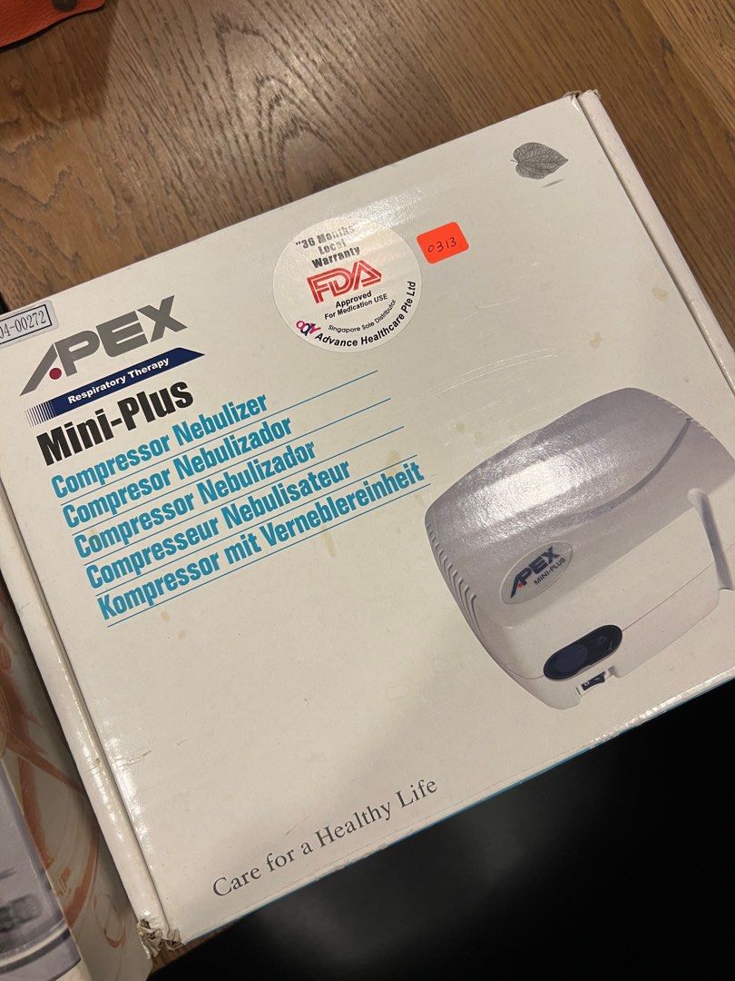 Apex Nebulizer compressor, Health & Nutrition, Medical Supplies & Tools ...