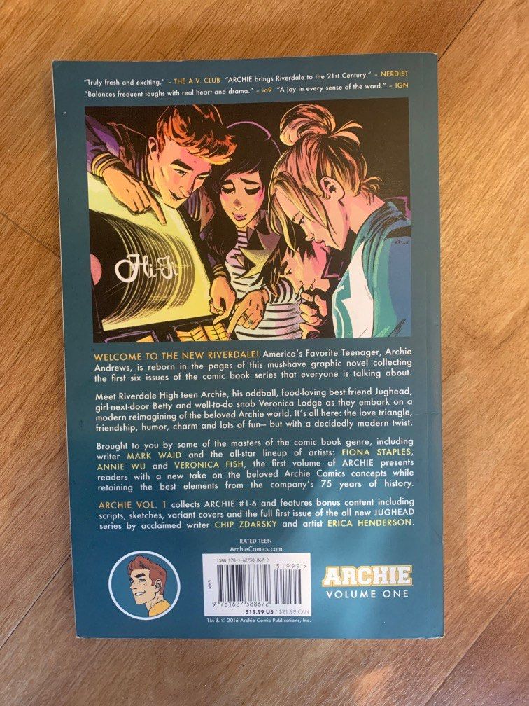 Archie book 1 comic, Hobbies & Toys, Books & Magazines, Comics & Manga ...