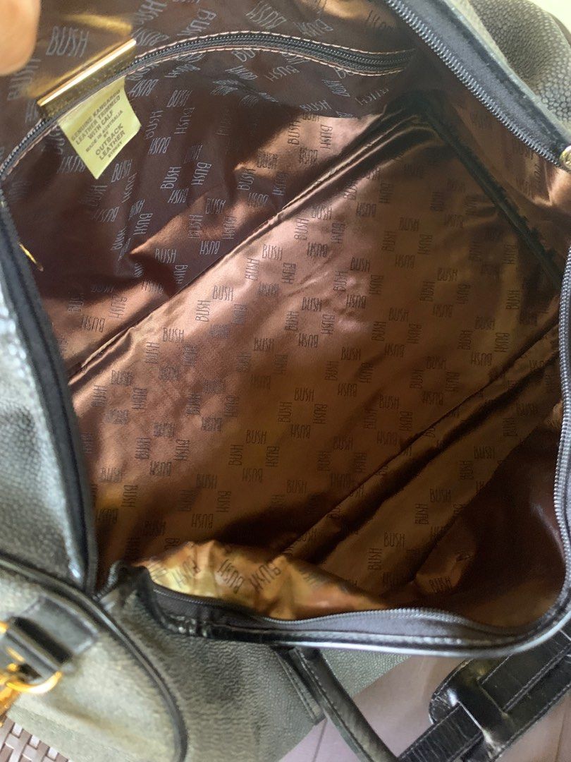 Australian Bush Creation Genuine Kangaroo Leather L: 19" H:10" W:9.5 ...