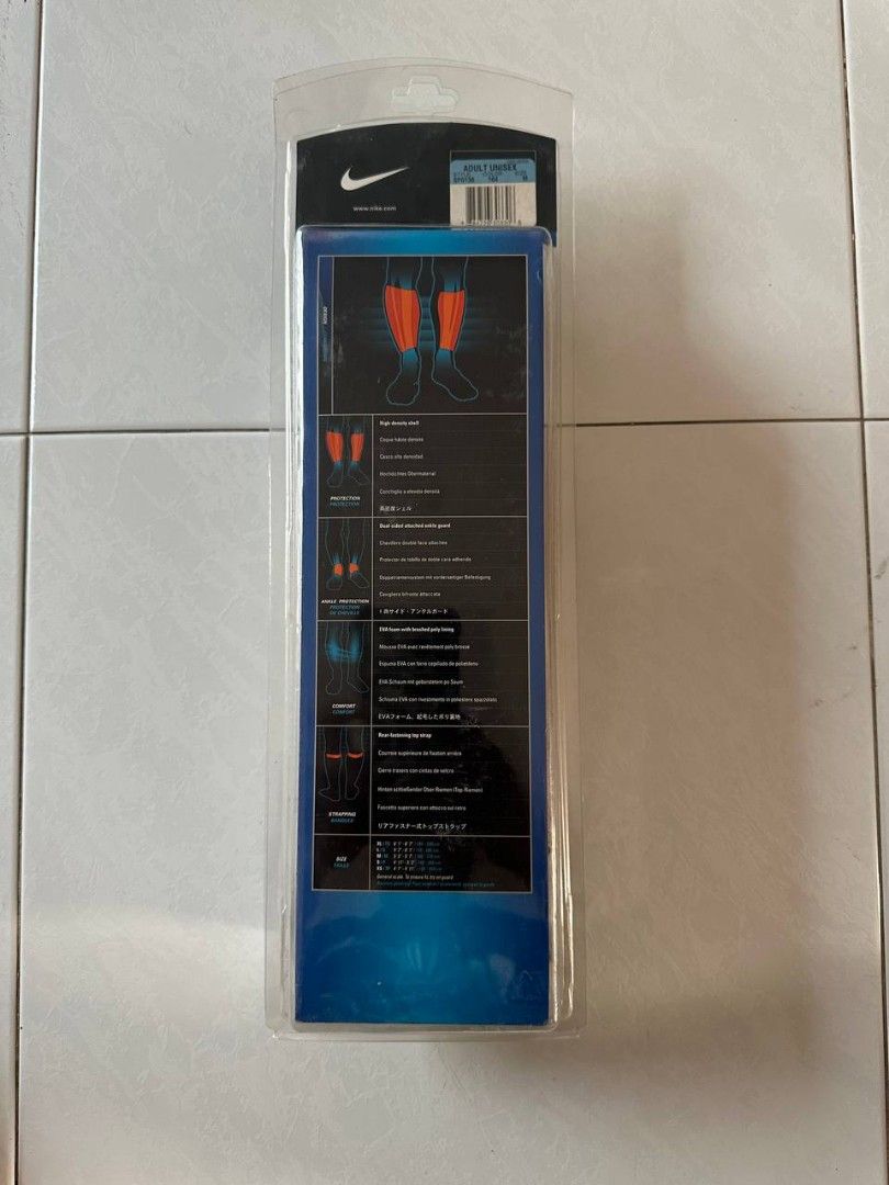 Authentic Nike slide in shin and ankle guard, Sports Equipment, Sports ...